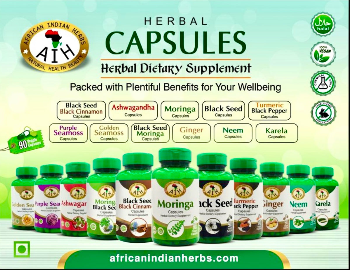 Herbal Capsules — African Indian Herbs