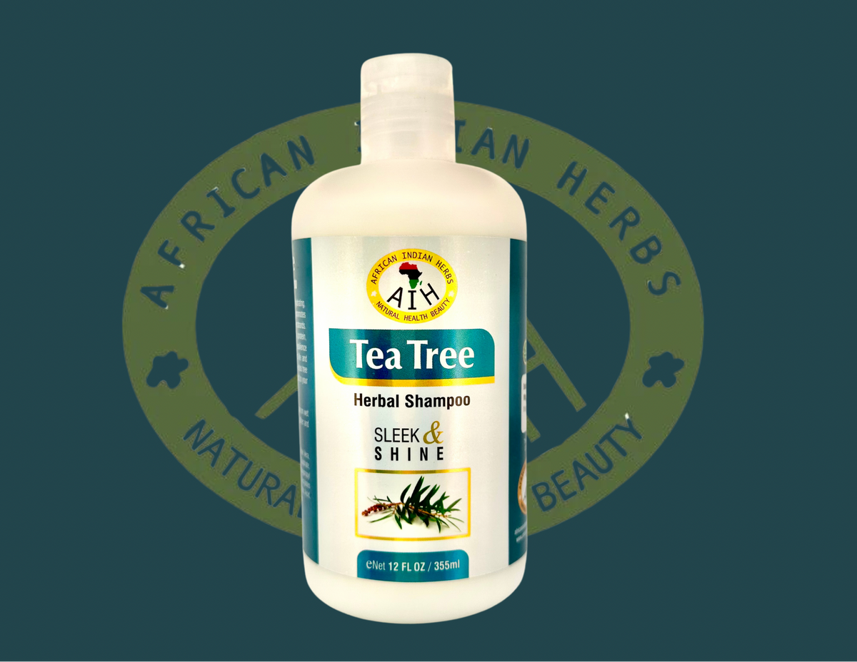Tea Tree Herbal Shampoo (Sleek&Shine) — African Indian Herbs