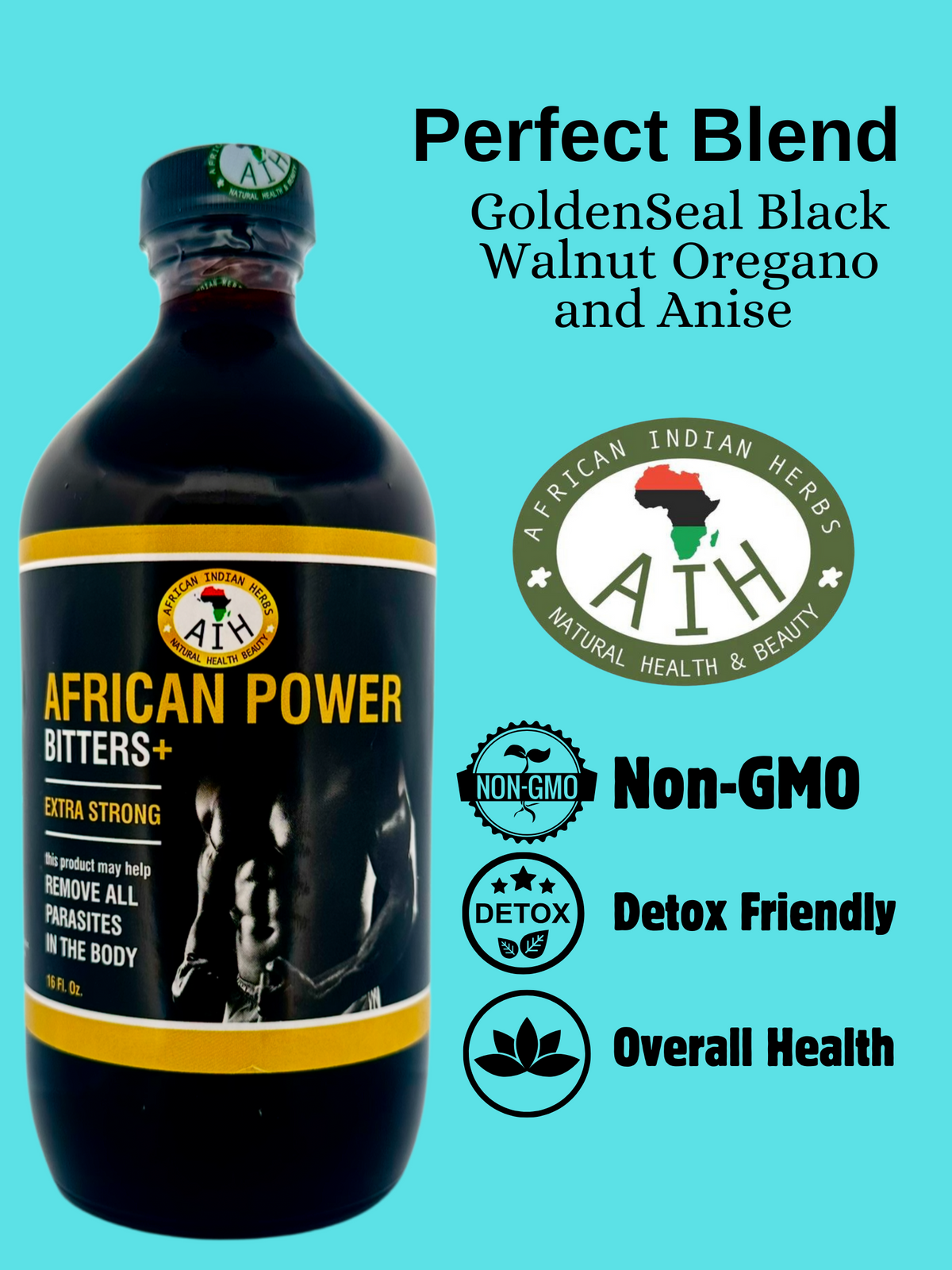 African Power Bitters (Parasites Removal) — African Indian Herbs