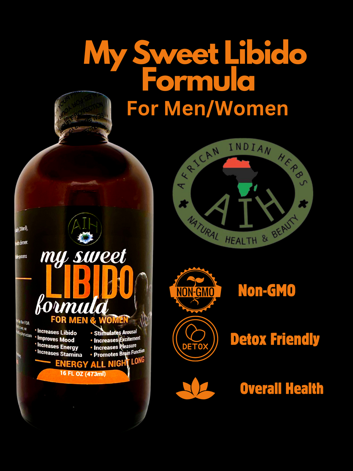 My Sweet Libido Formula for Men and Women 1 — African Indian Herbs
